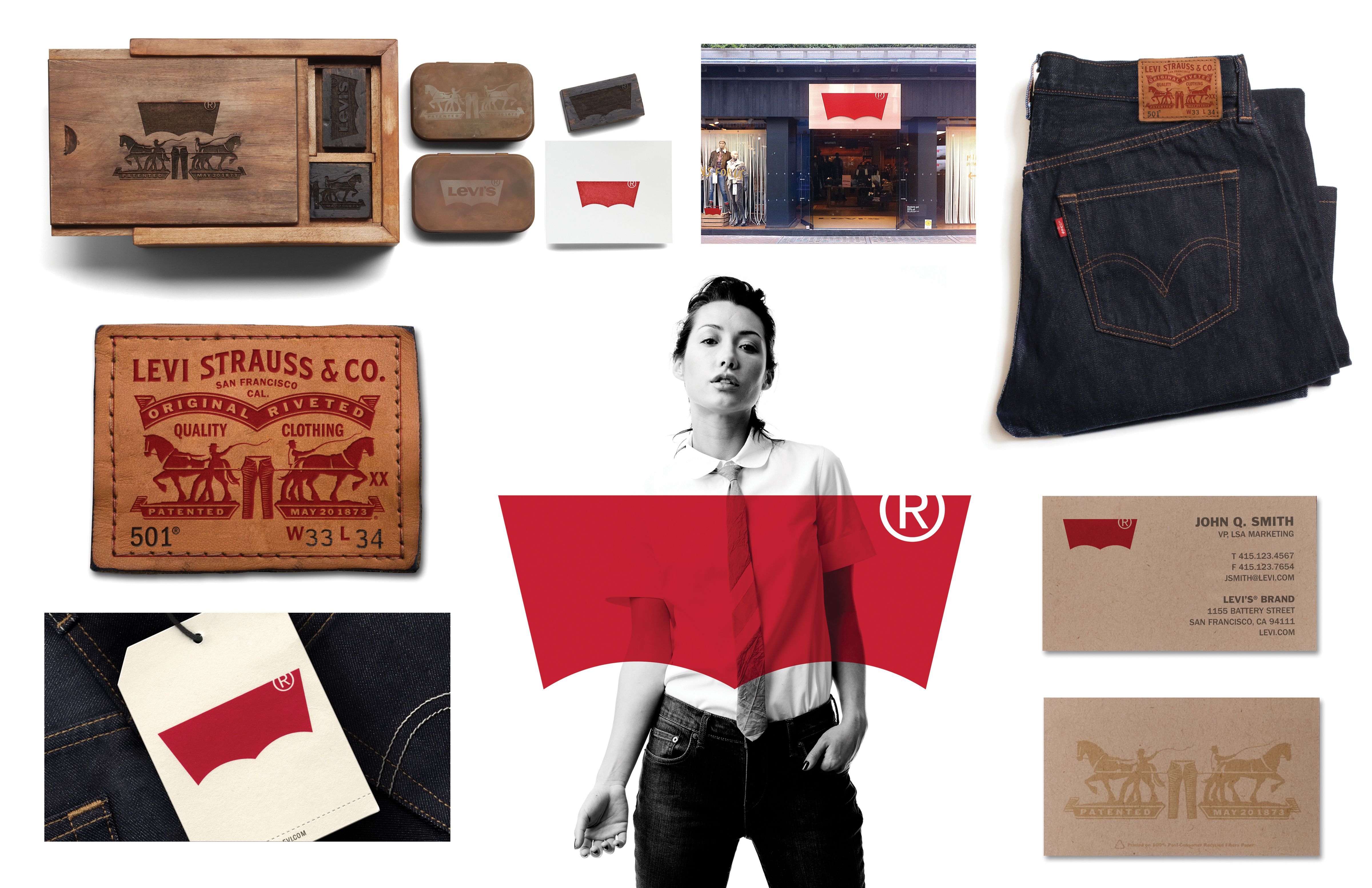 Visual identity for Levi's by Turner Duckworth