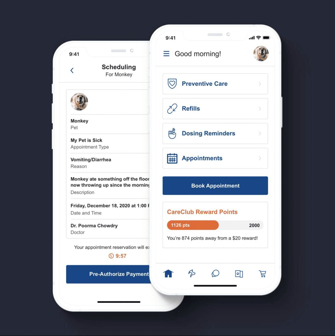 myVCA App by REVEAL LAB