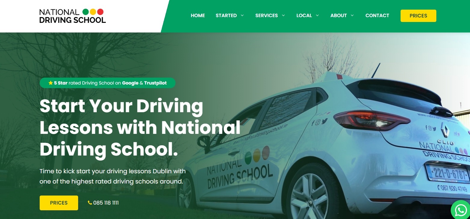 National Driving School by RankRocket