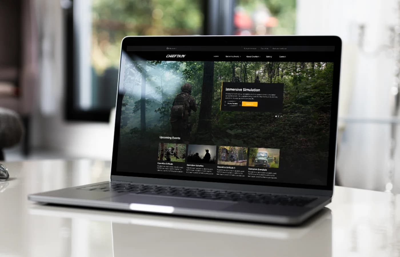 Airsoft Website Design by Find Digital