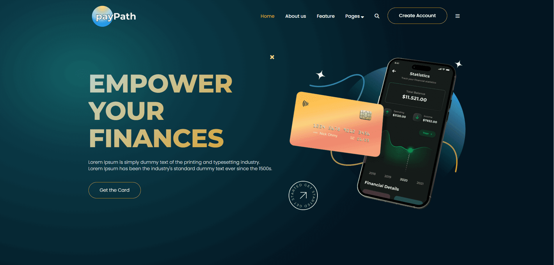 PayPath - Fintech & Online Payment Gateway HTML5 Template by Evonicsoft