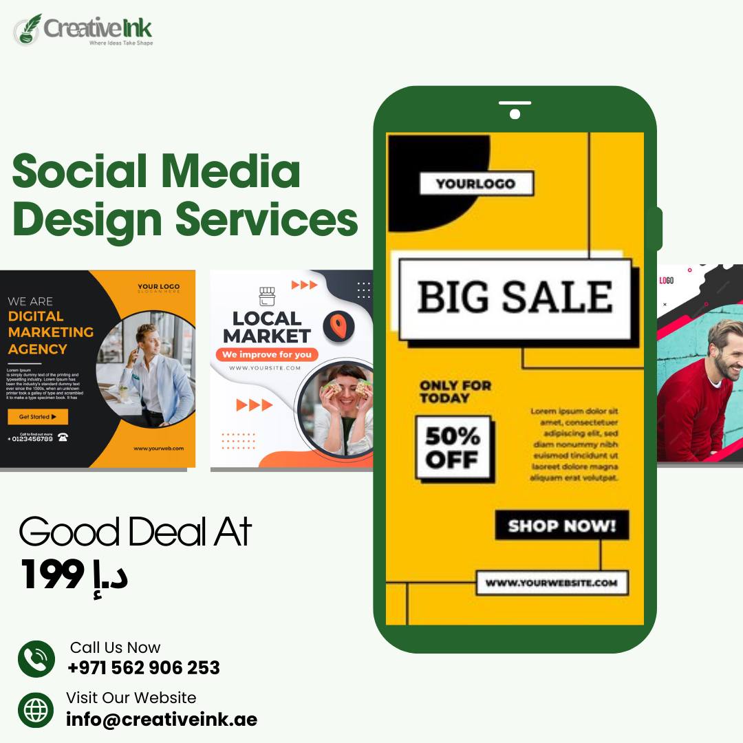 Social Media Design Services by Creative Ink
