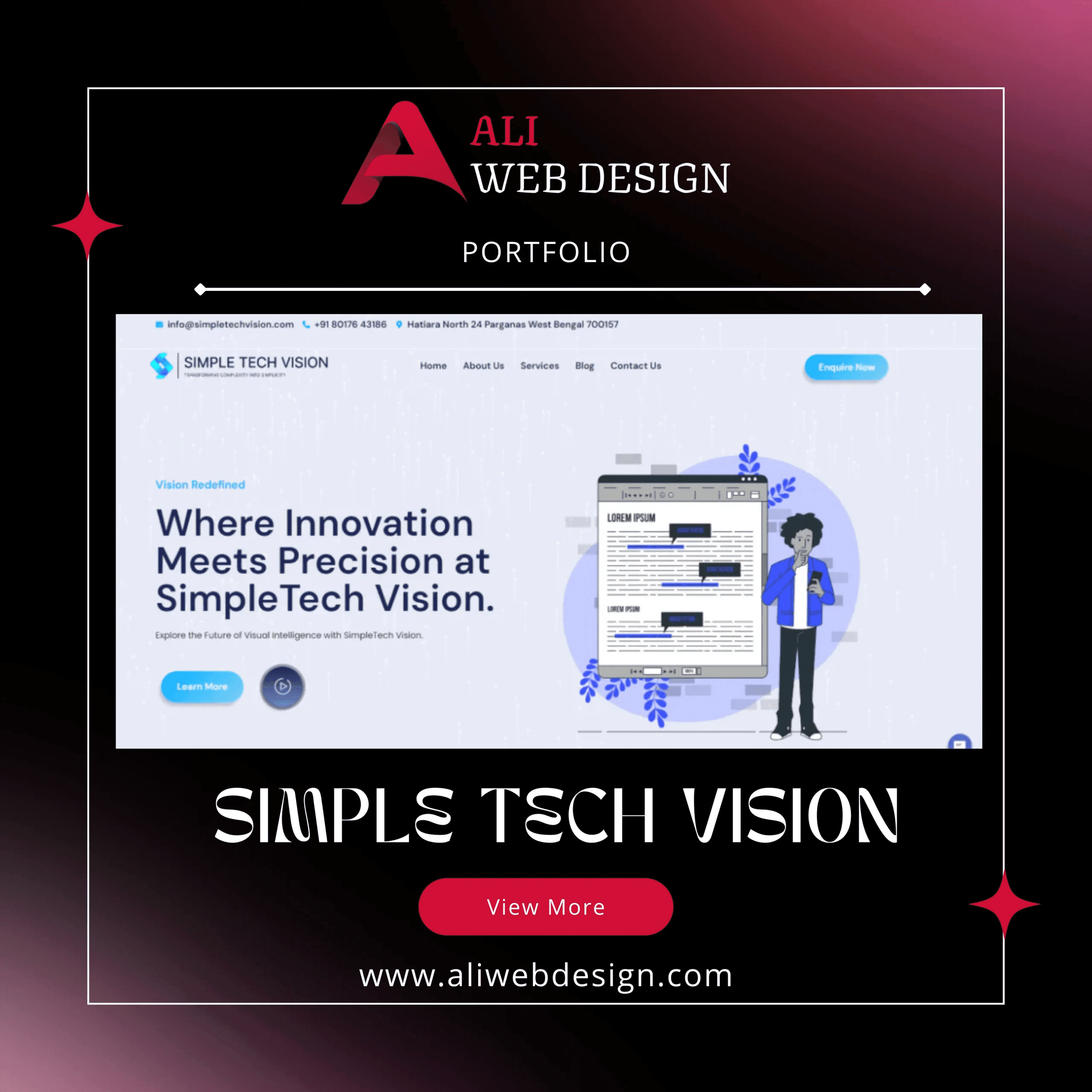Simple Tech Vision by Ali Web Design