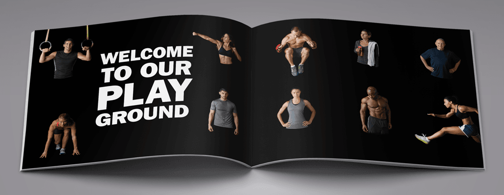 Cybex corporate brochure by Egg Design Partners