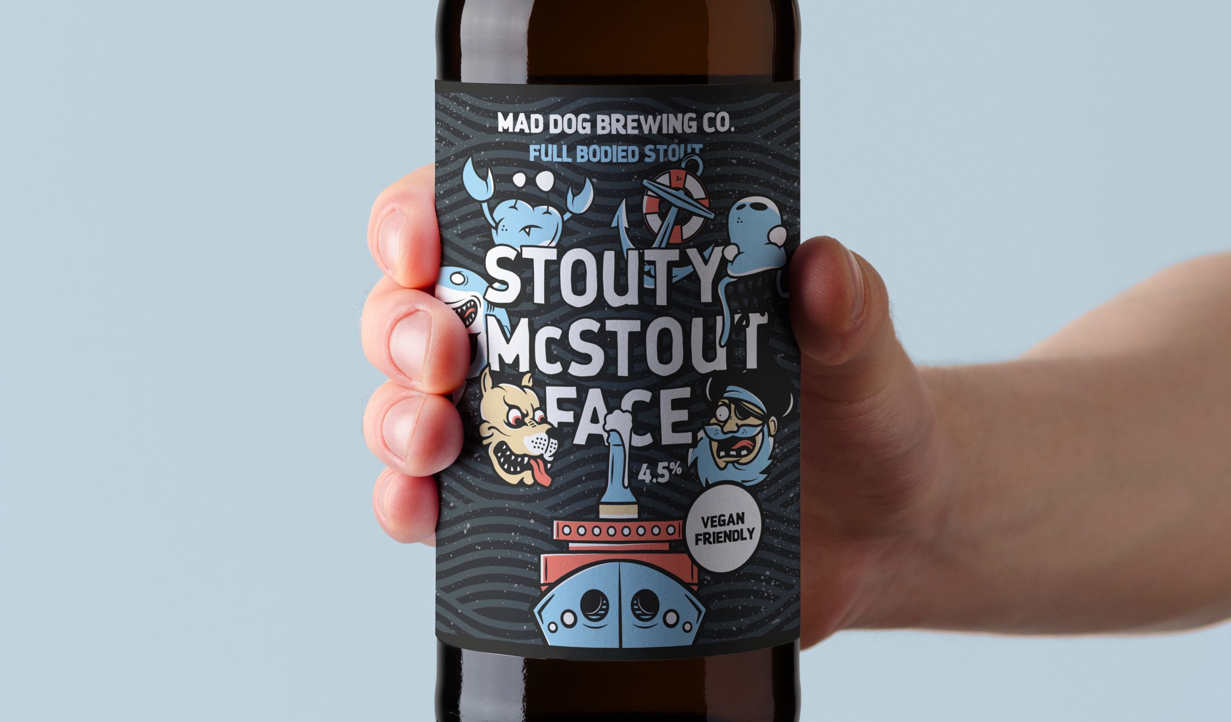 Mad Dog Branding & Packaging by Arobase Creative